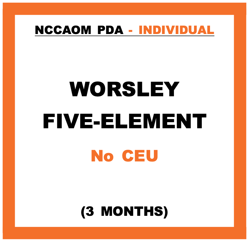 *[A11] Worsley Five-Element (no ceu) – Acupuncturemedia